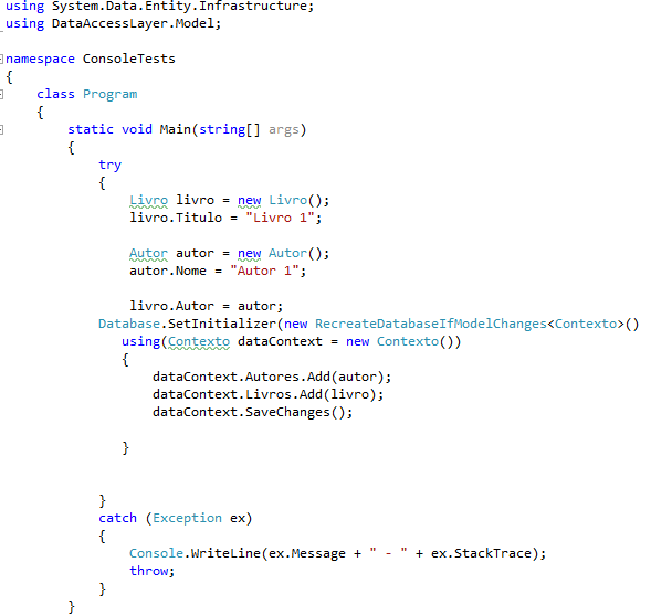 Arquitetura E Desenvolvimento De Softwares Com Entity Framework Code First Development