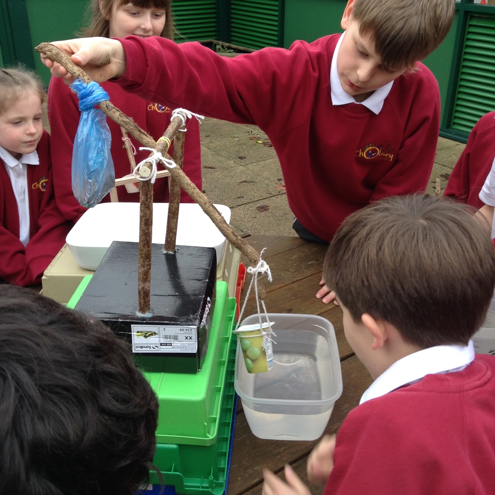 Cholsey Primary School Celebration of Learning: Shaduf Testing