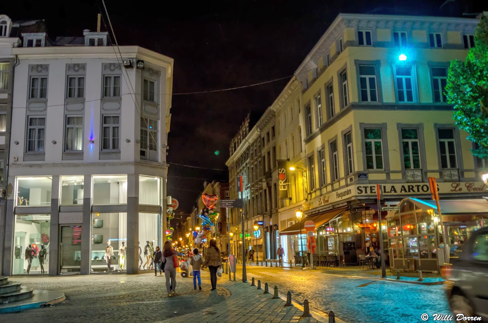 la ville de liege et ses quartiers: Liege la nuit