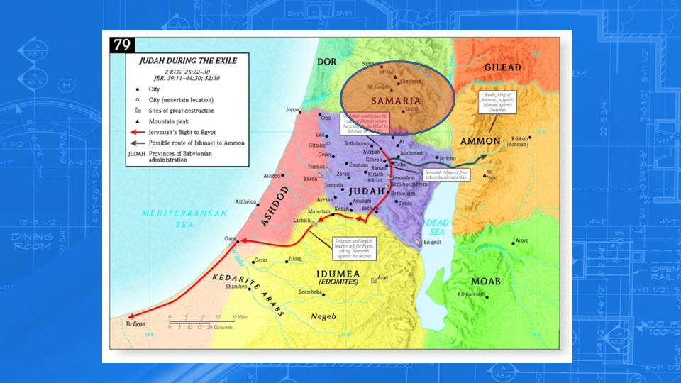 The View From My Chair: Maps of Israel & Judah During Haggai's time