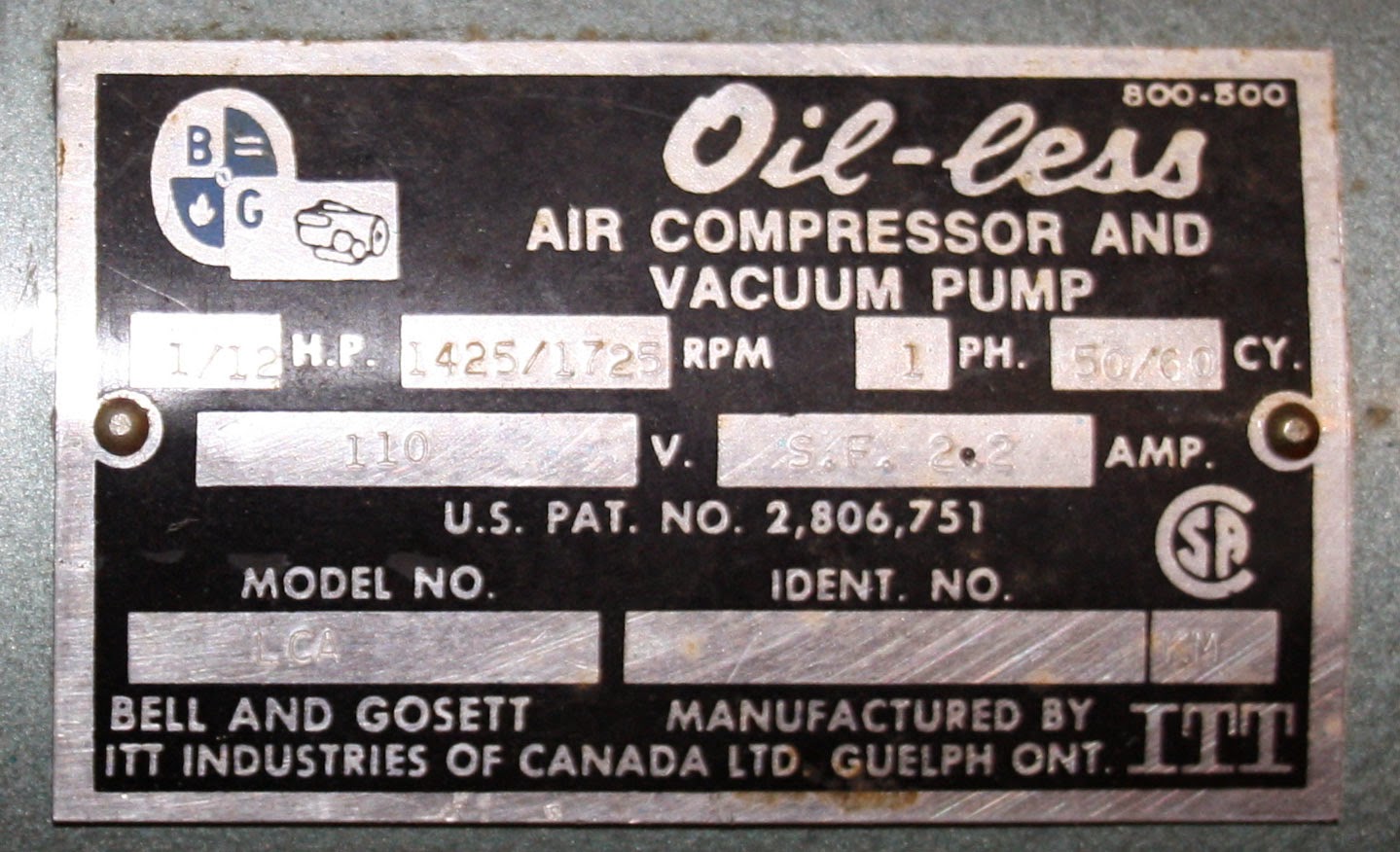 Progress is fine, but it's gone on for too long.: Bell & Gossett Oil ...