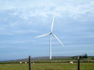 Ewetopia: Wind Turbine Birthday Cake