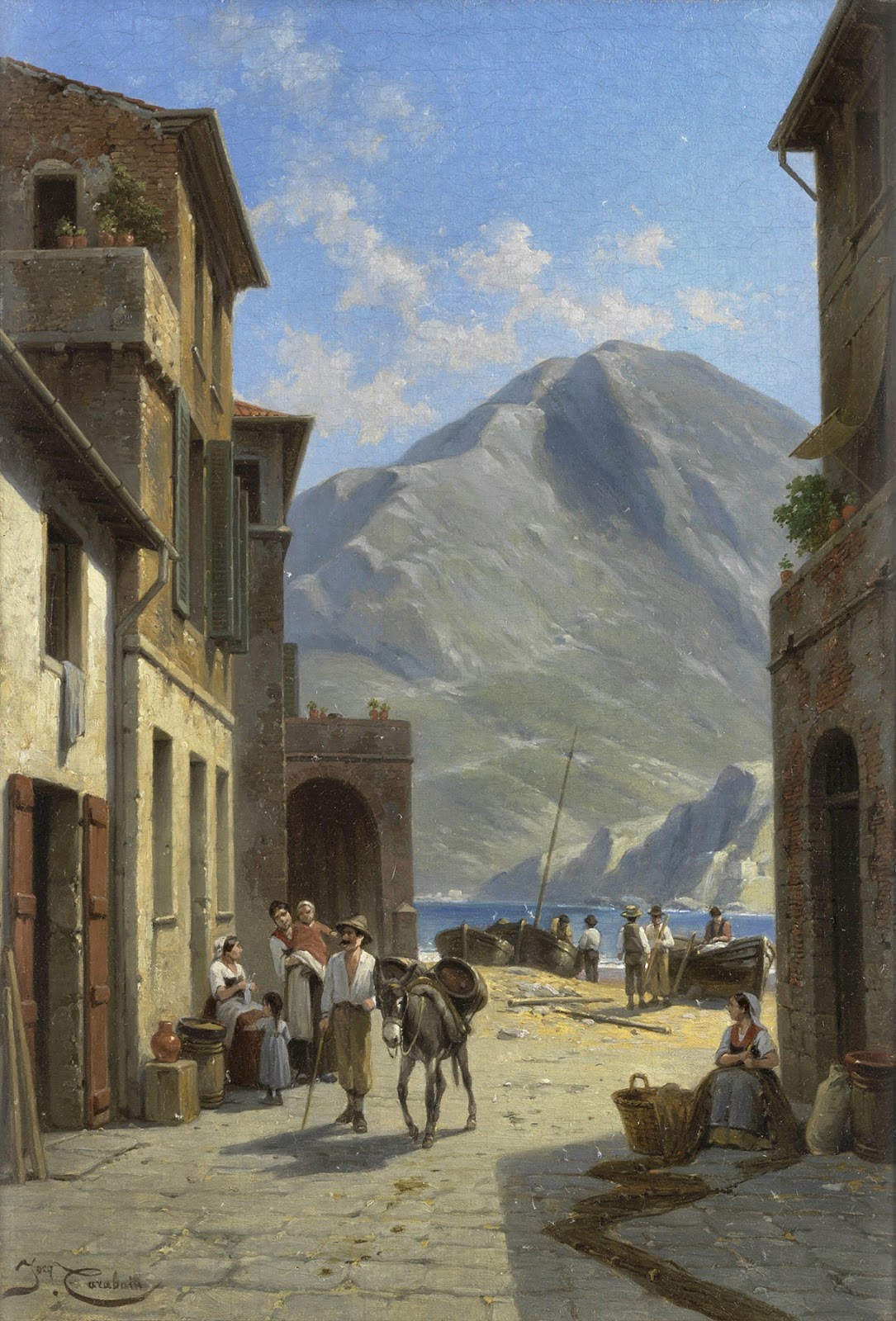 Jacques François Carabain | Romantic Cityscape painter | Tutt'Art ...