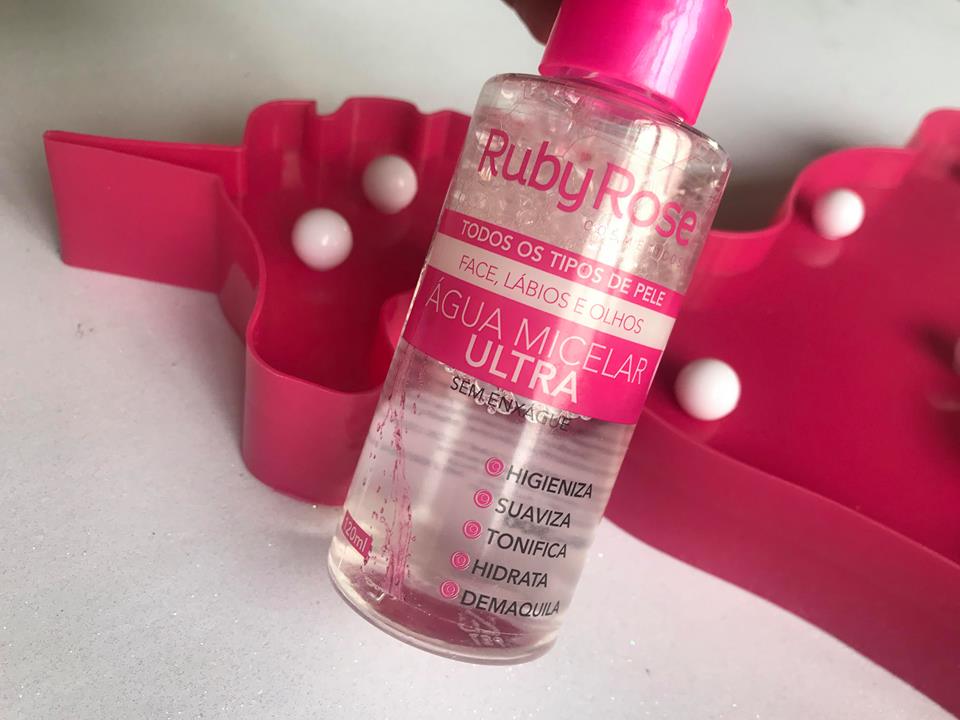 Os Papos Femininos: Água Micelar Ultra | Ruby Rose