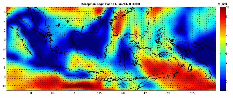 Read Wind Data from NetCDF File in Matlab ~ My Notes Read Wind Data from NetCDF File in Matlab ~ My Notes