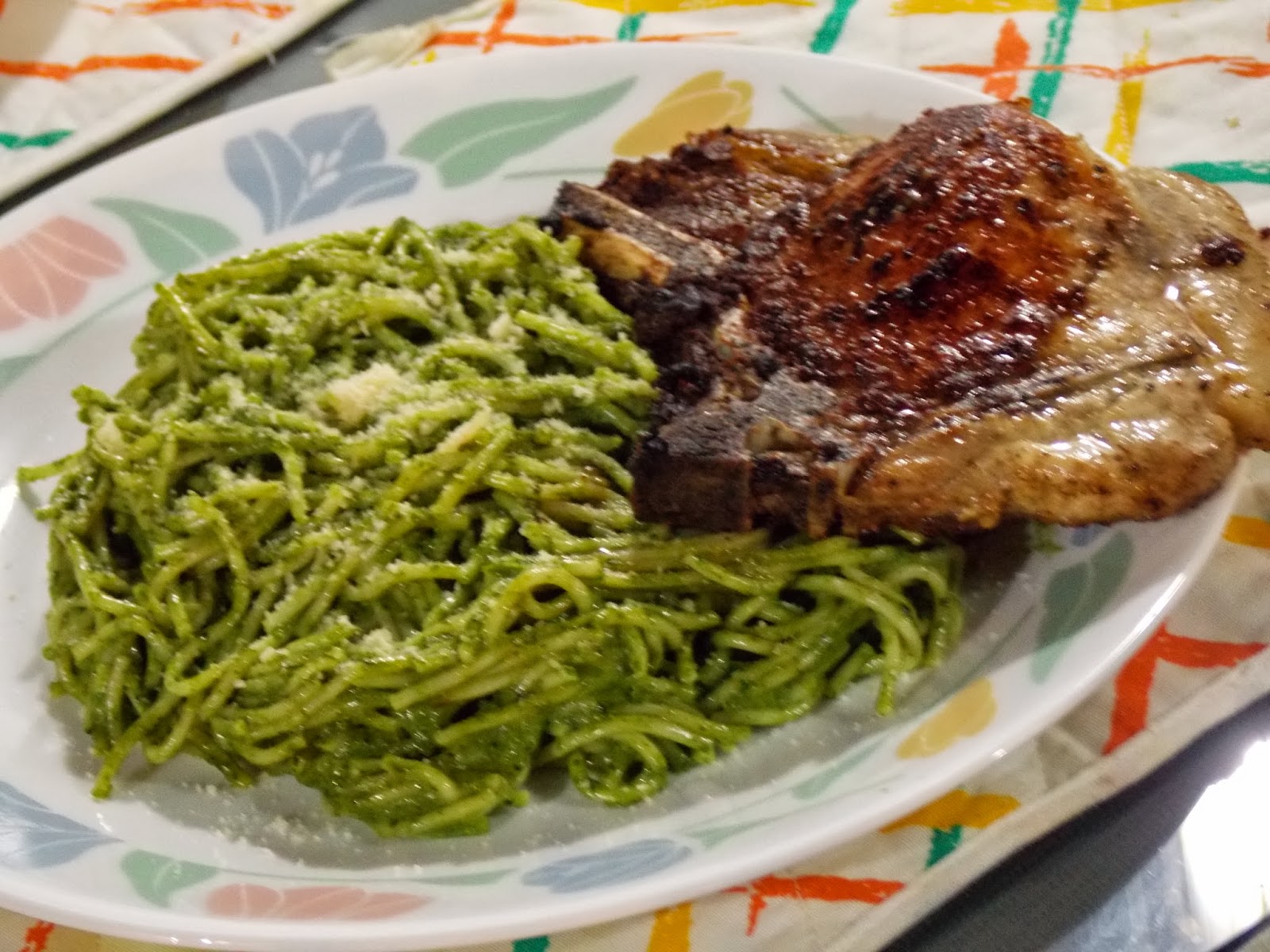 TALLARINES VERDES DE ALTA ~ cocina de alta