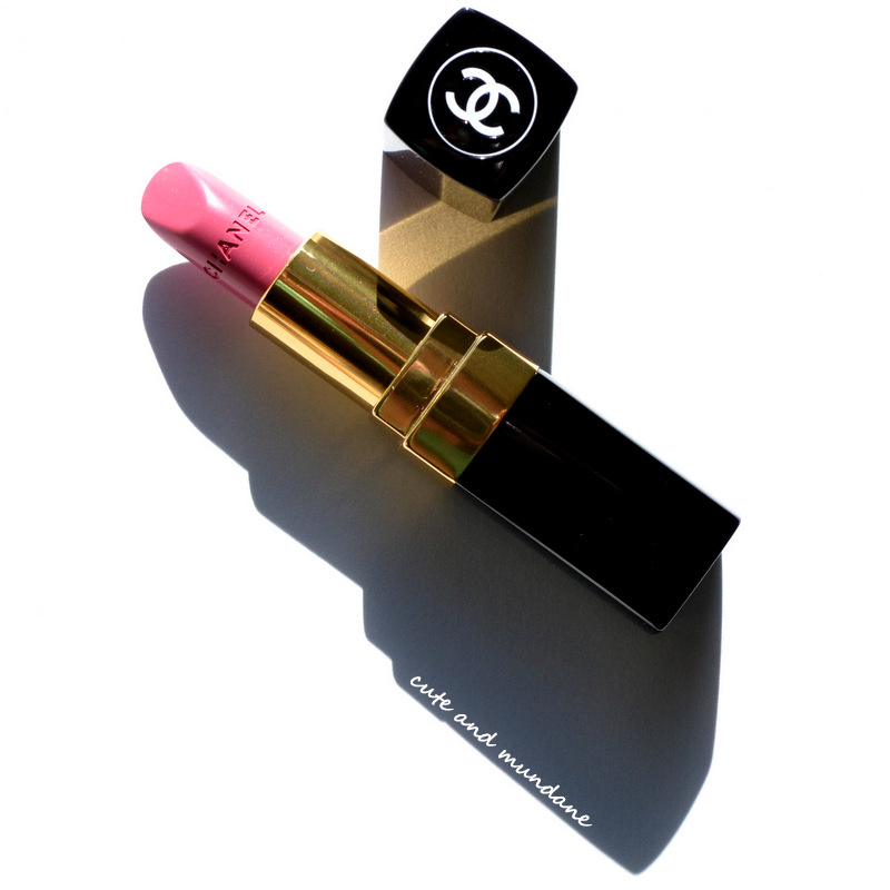 Cute and Mundane: CHANEL Rouge Coco Lip Color in Dédicace review + swatches