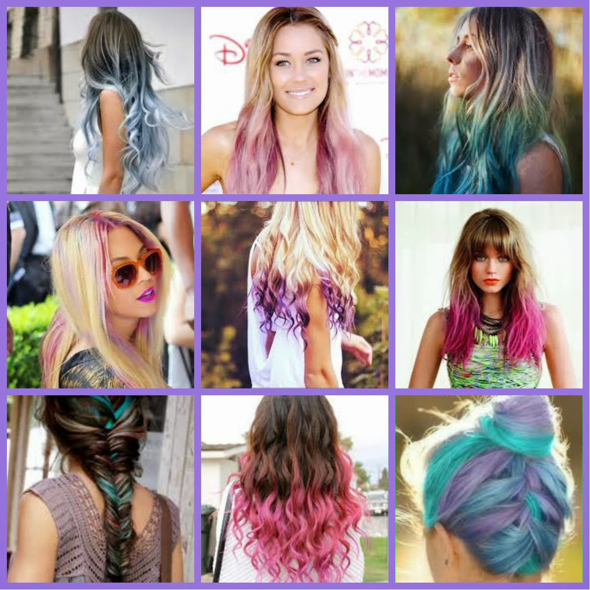 Mechas de colores - Frontbow