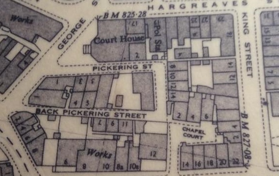 Haslingden Old and New...: SOME of the GINNELS, ALLEYWAYS AND SNICKETS ...
