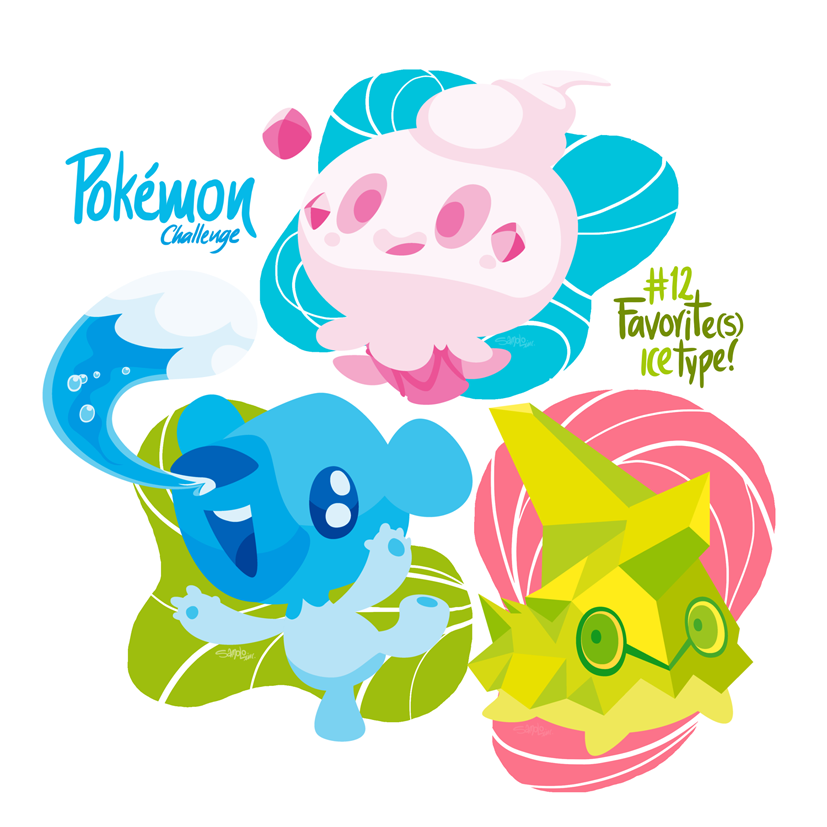 Samolo Inc.: Pokemon challenge: favorite ice, normal and poison type.