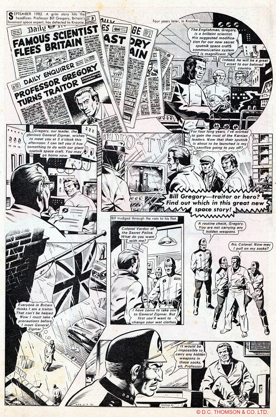 BLIMEY! The Blog of British Comics: More early work by Dave Gibbons (1976)
