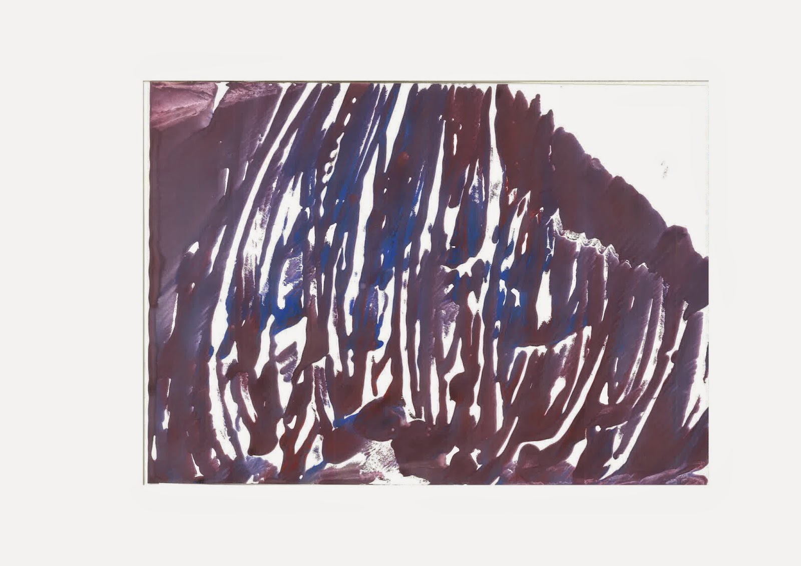 Tazz' History of Art: Decalcomania technique work