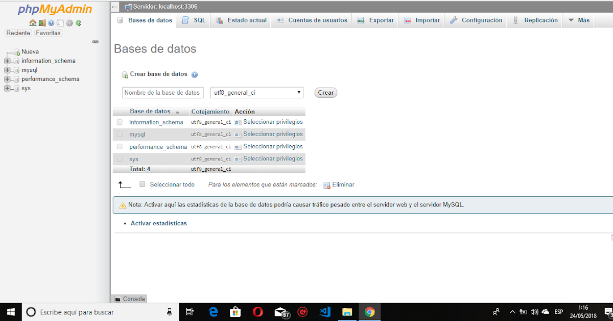 CREANDO PROCEDIMIENTOS ALMACENADOS EN MYSQL