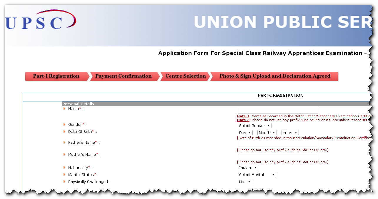 UPSC SCRA 2015 Exam Notification, Form & Eligibility | Career Quips