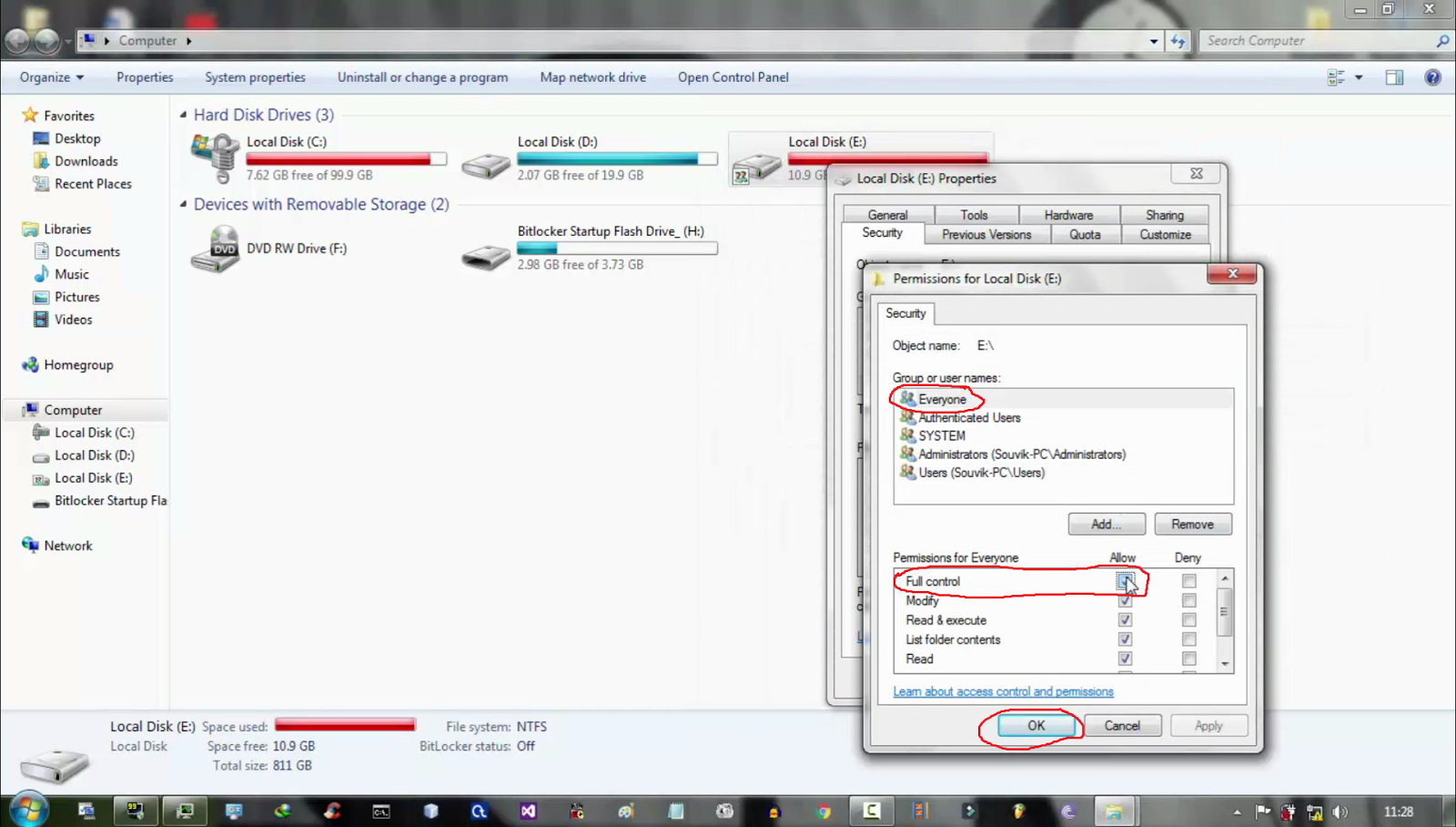How to transfer files between two computers using one cable ?: How to ...