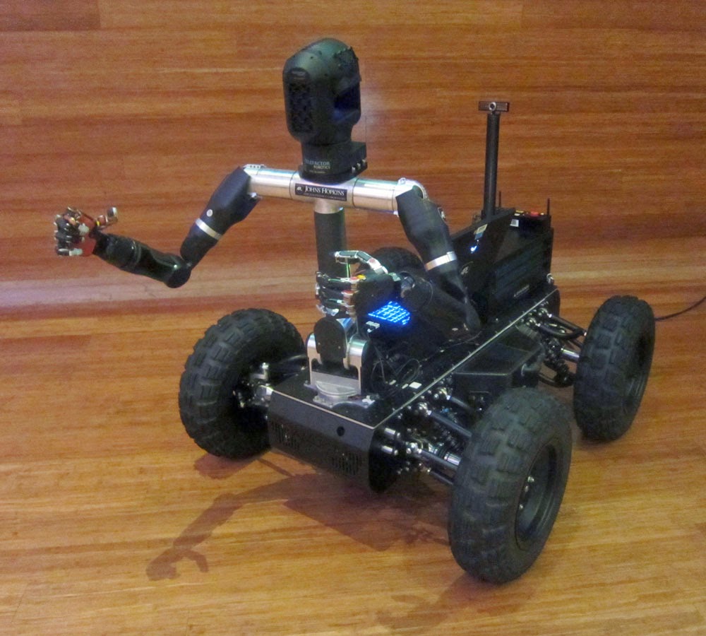 Ode Street Tribune: robots in Rosslyn