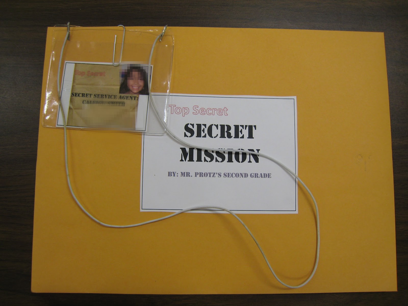 Celebrate Second Grade: Free Secret Service Valentine Project