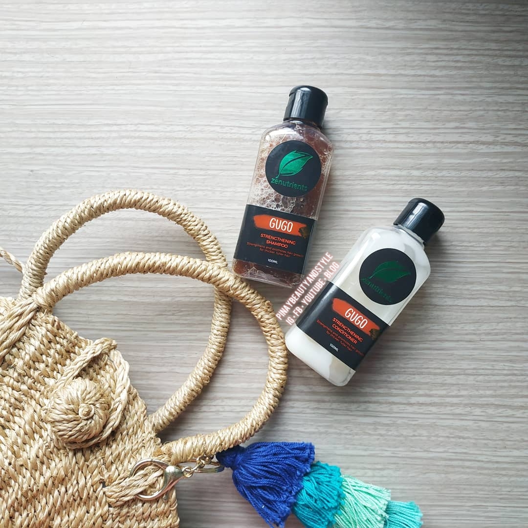 Zenutrients Gugo Strengthening Shampoo and Conditioner Review | Pinay ...