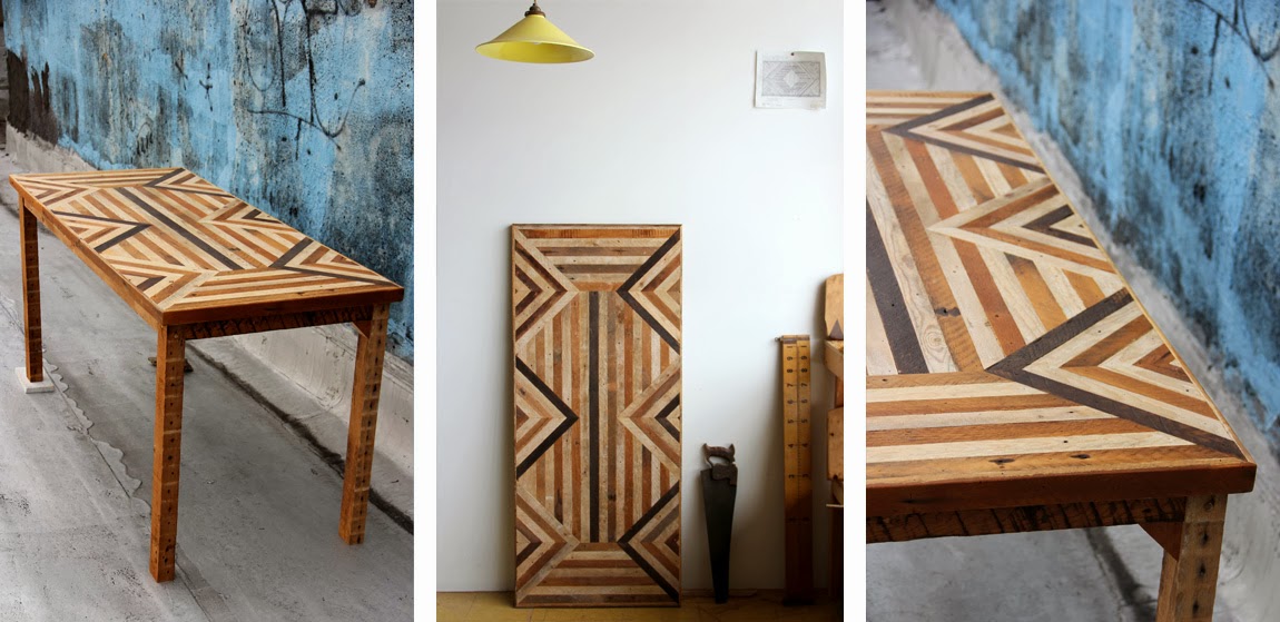 Ma maison au naturel: Meubles en bois recyclé