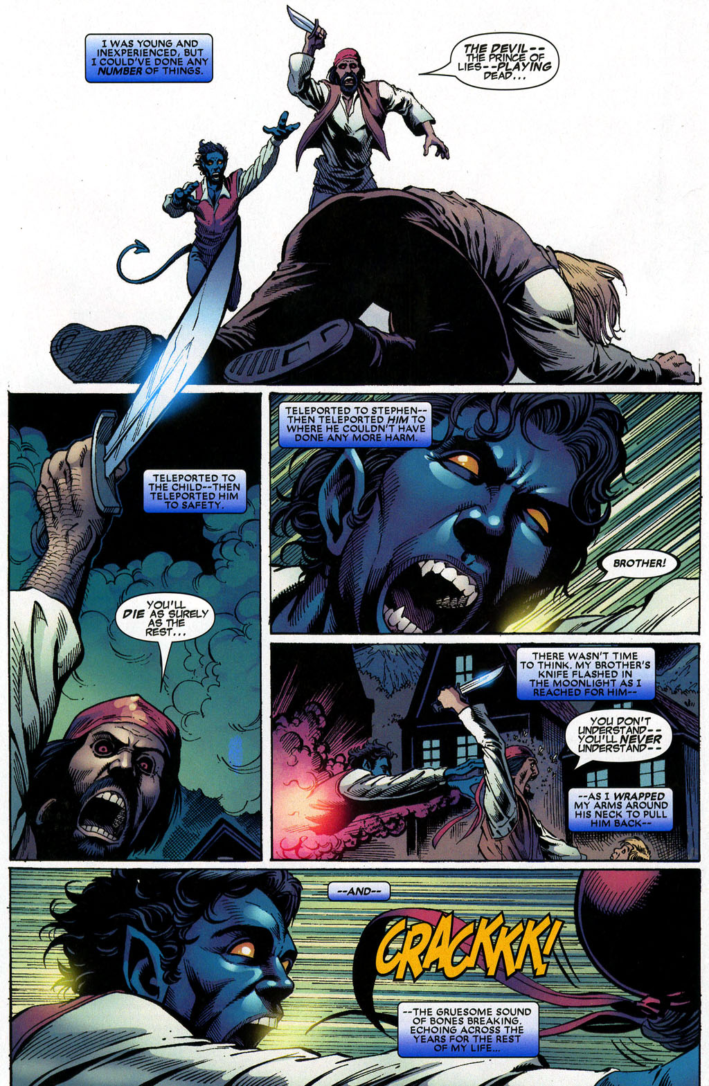 Nightcrawler Character Progression: Nightcrawler in the 616 Marvel Universe
