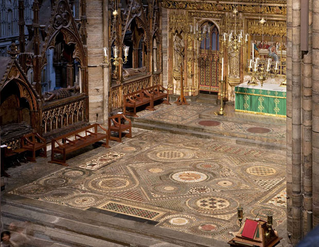 bensozia: The Cosmati Pavement in Westminster Abbey
