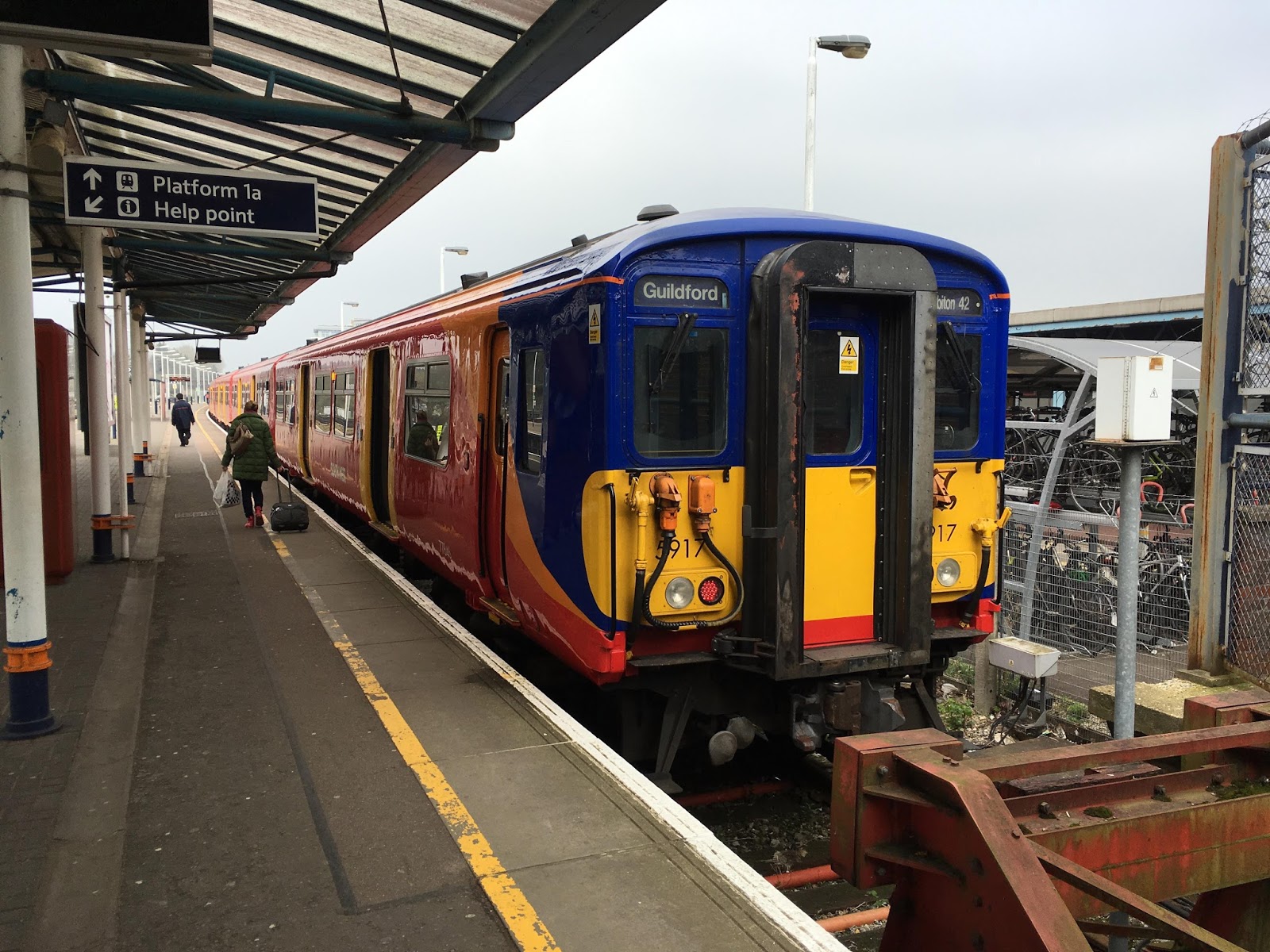 British Diesels and Electrics: Class 455 (BREL York Suburban Services 4 ...