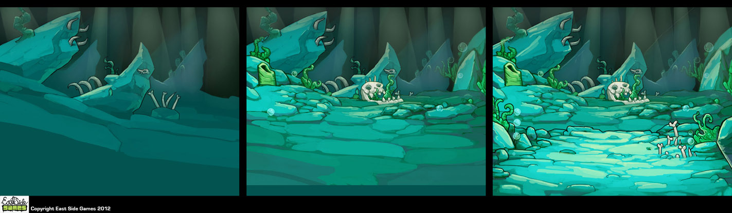 Art of Lady T: LOTR and more Zombini backgrounds!