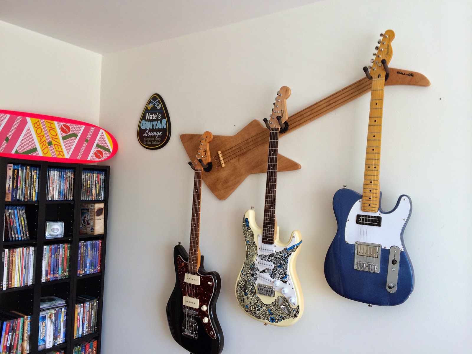 Wall-Axe Custom Guitar Hangers