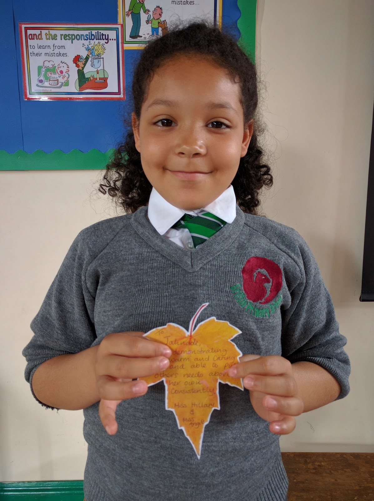 The Griffin Primary Blog: Putting others first