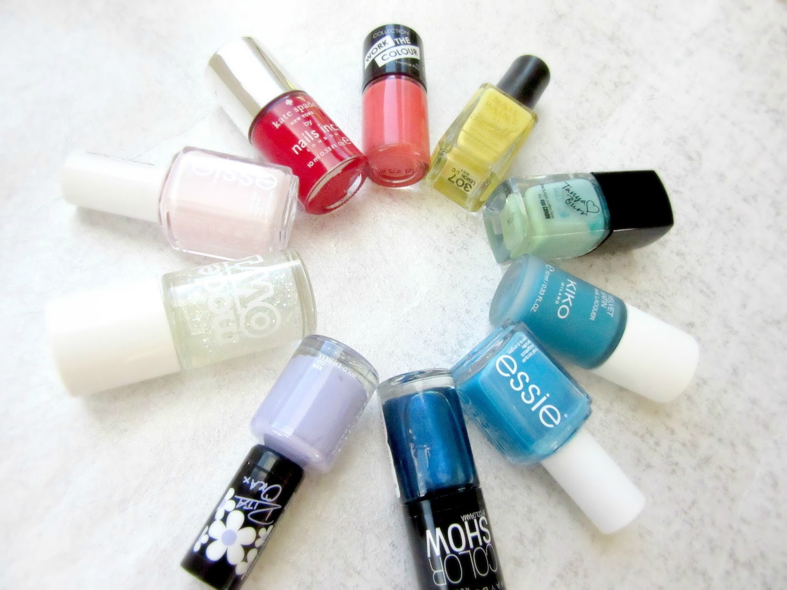 A Colour Spectrum of Nail Polishes: My Top 10 - High Street Beauty Junkie