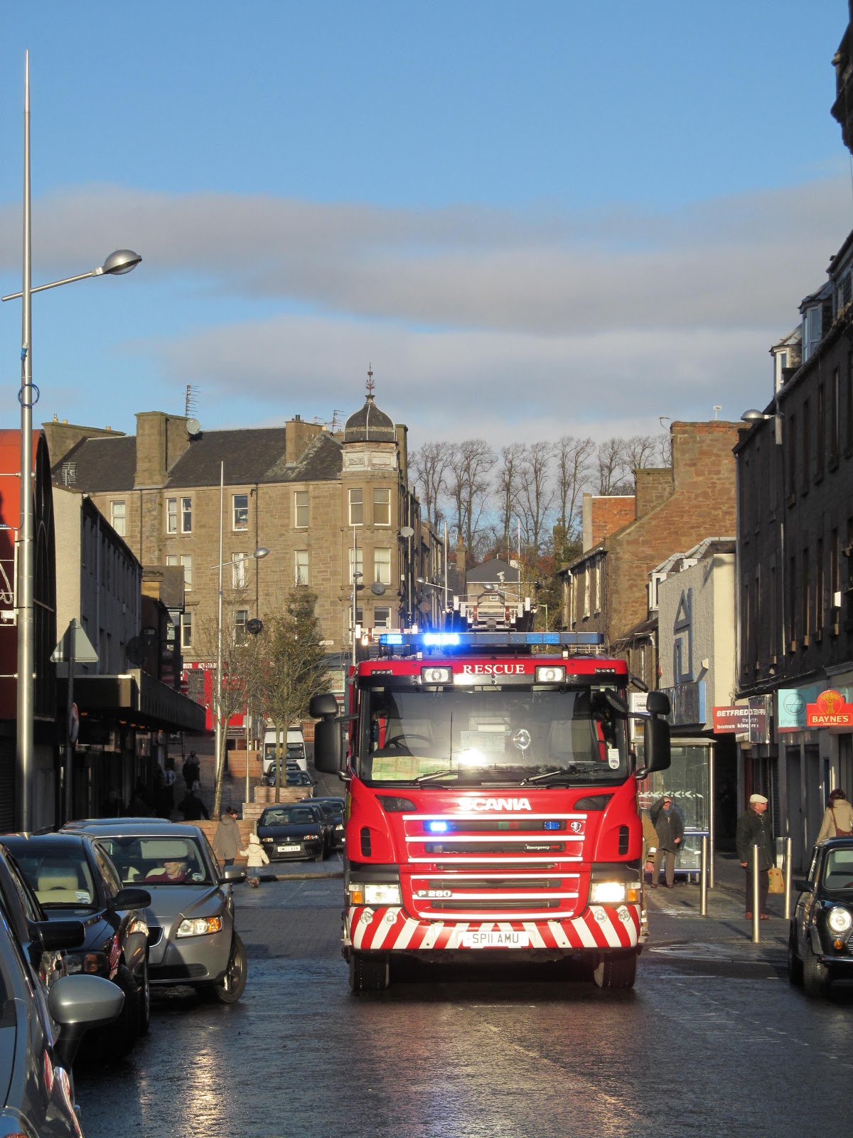 Dundee Photos - City of Discovery: Tayside Fire and Rescue in Lochee Dundee Angus Scotland