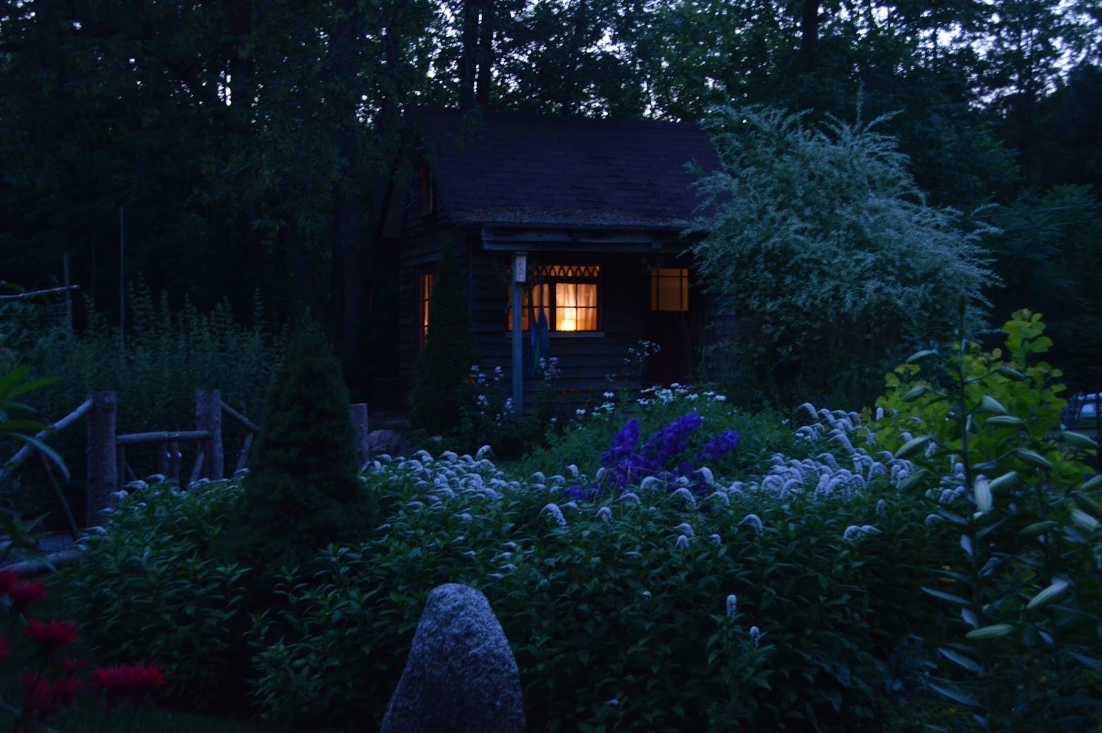 Mothering with Mindfulness : The Cottage...At Night