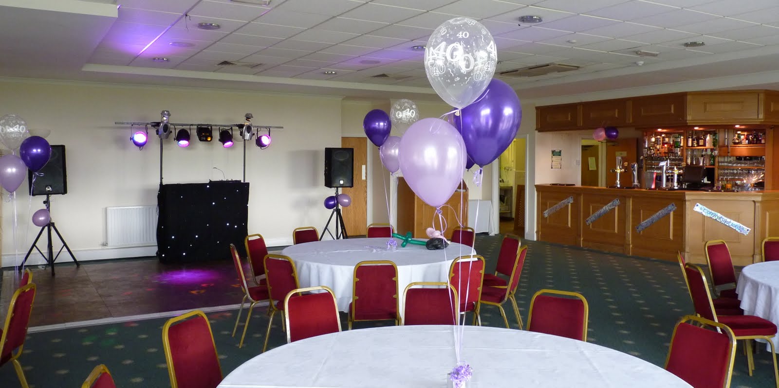 Rob Star Entertainments: DJ party at Marple Golf Club Stockport 40th ...