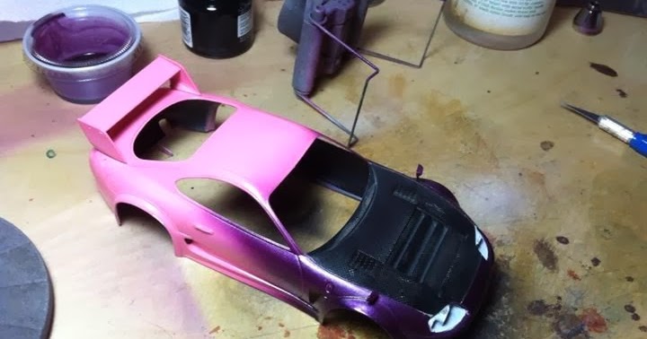 misterjustin.com: Commission: Hello Kitty Supra GT - Paint Transition