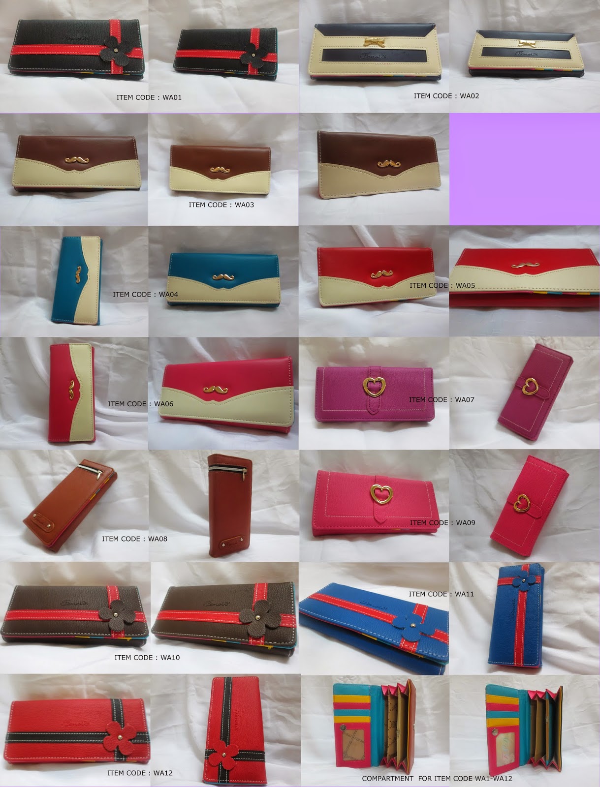 D'outlet Aisyah Humairah Collection: Beg duit wanita