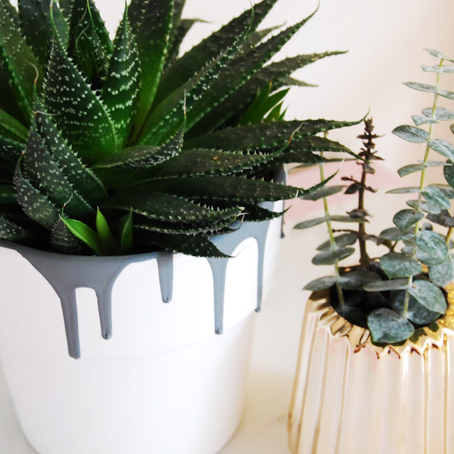 Drip Drop Plant Pots | Brick Dust & Glitter
