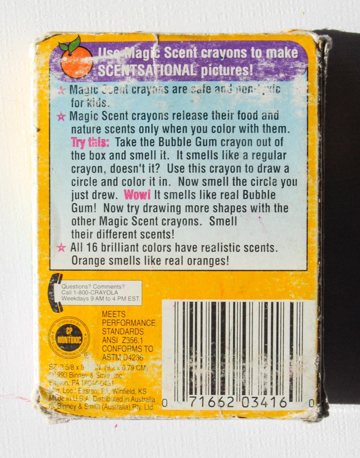 Crayola Magic Scent Crayons: What's Inside the Box | Jenny's Crayon ...