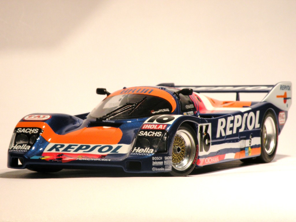 Farolillo Rojo: Porsche 962C Repsol Brun Motorsport - Le Mans 1990