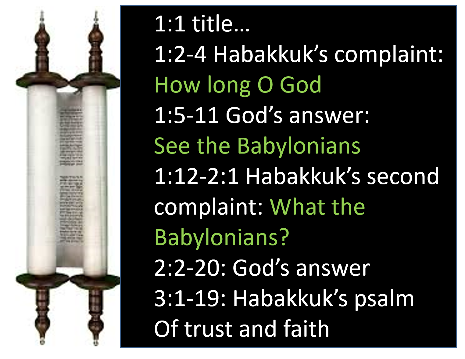 HOW IN THE WORLD!!: Habakkuk: the man and the book (an Introduction ...