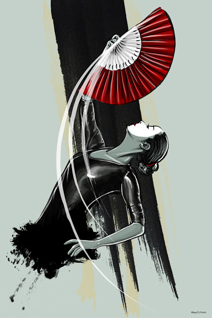 Maxwell Dickson: New Artwork 2012 Modern Korean Fan Dancer African ...
