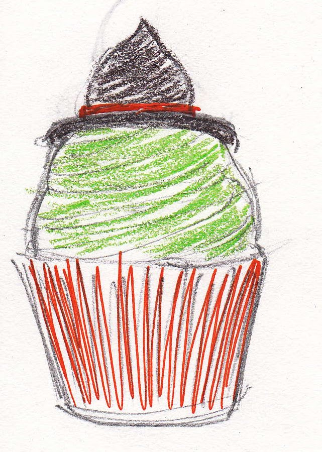 fairy cakes: The Making of: Witch Cupcake - Abstract
