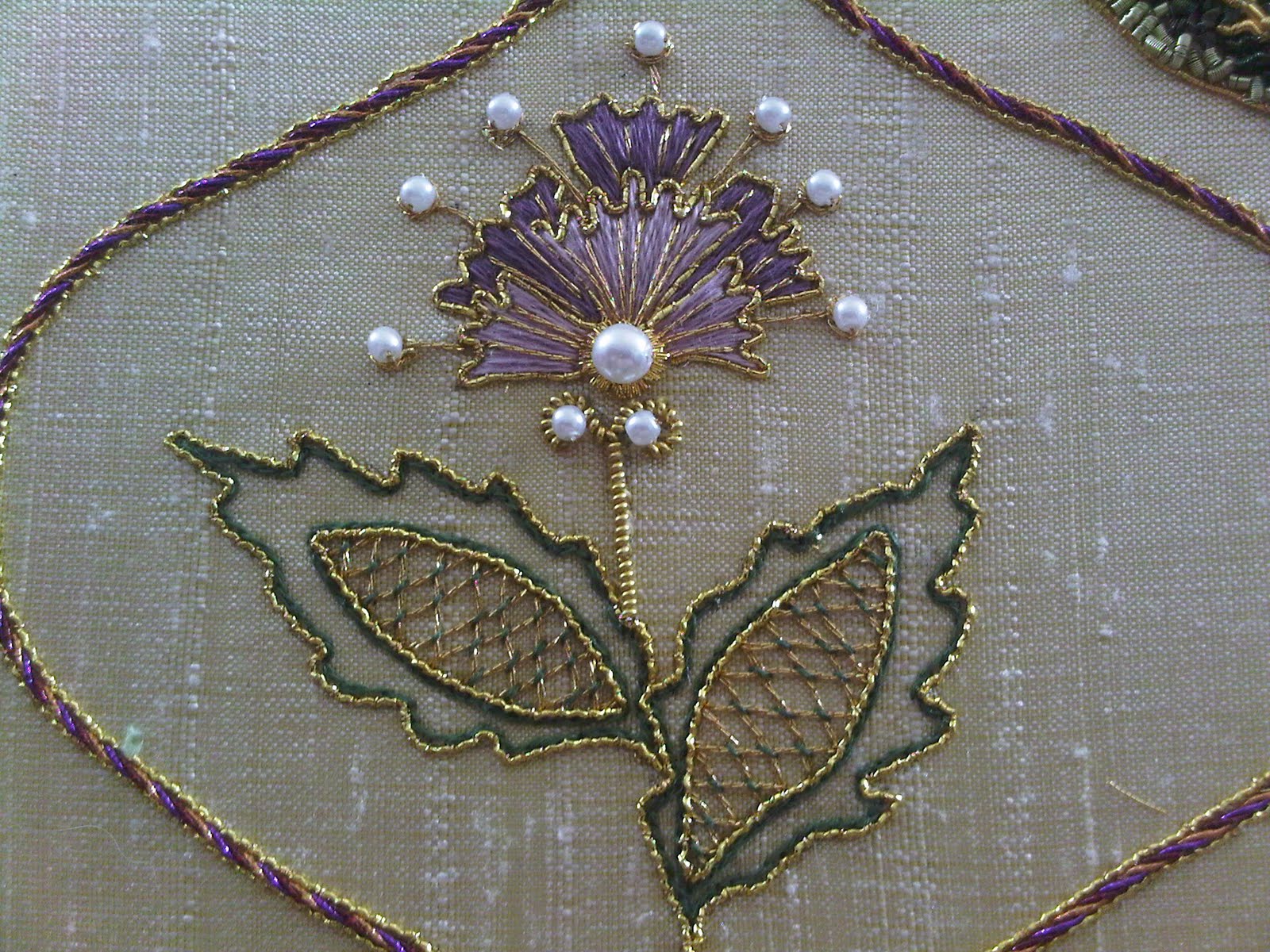 Make, Do and Gem: Goldwork and The WI AGM