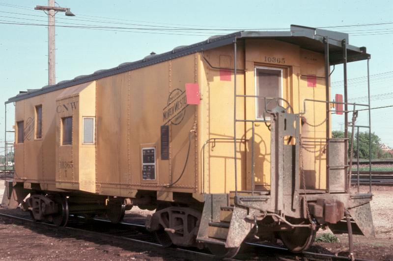 Eddie's Rail Fan Page: Chicago & NorthWestern Railroad bay window ...