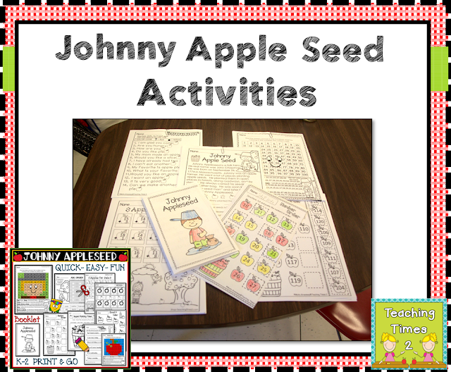 Johnny Appleseed Day Activities And Fun - Teaching Times 2