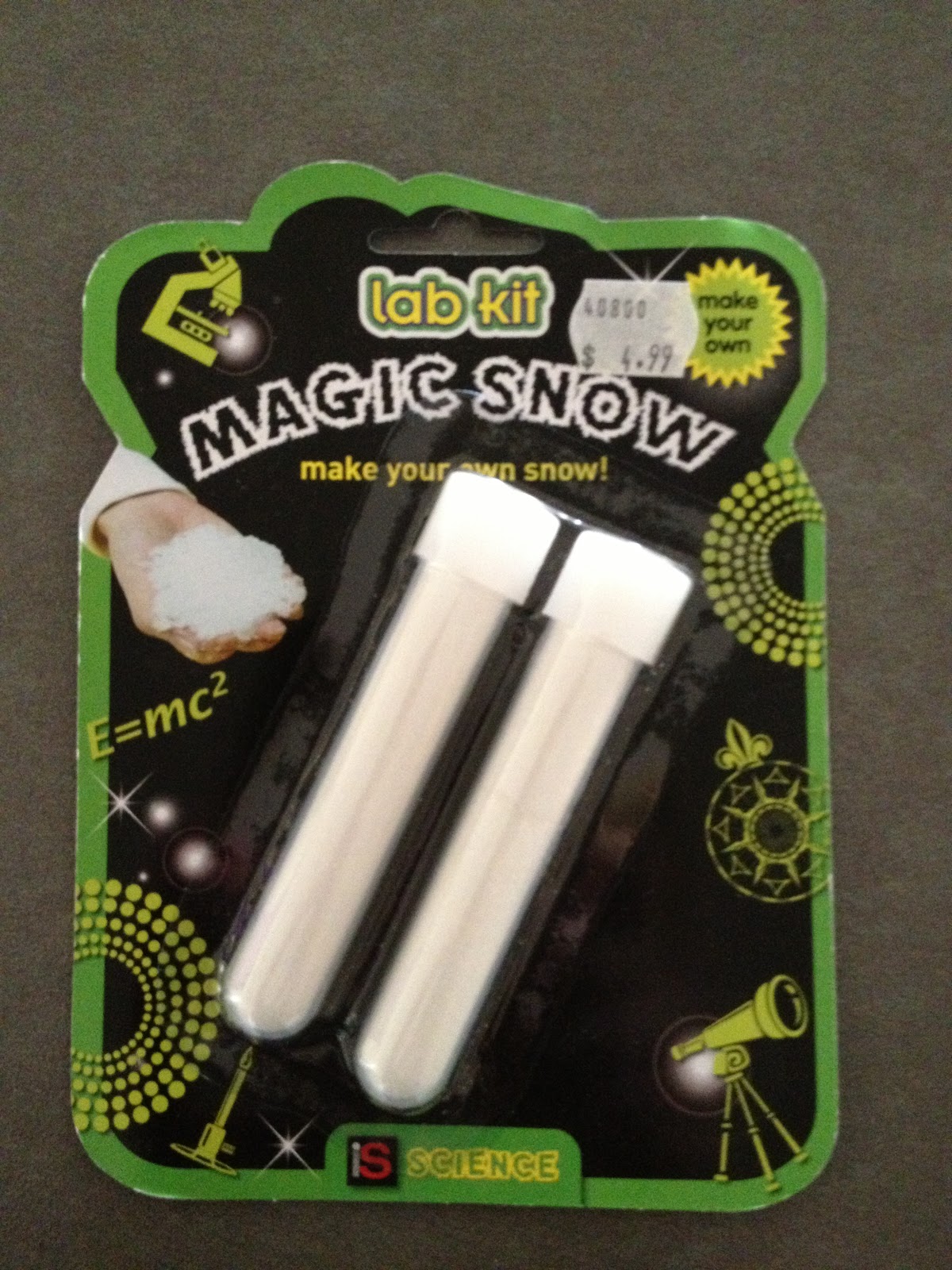 Playing and Learning Begins at Home: Magic Snow~ Christmas Sensory Play