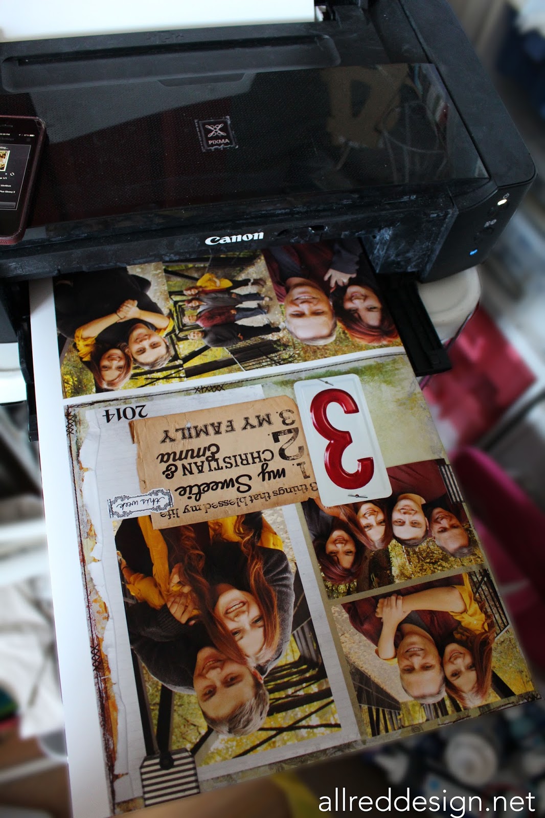Allred Design Blog: Printing 12x12" Layouts at Home