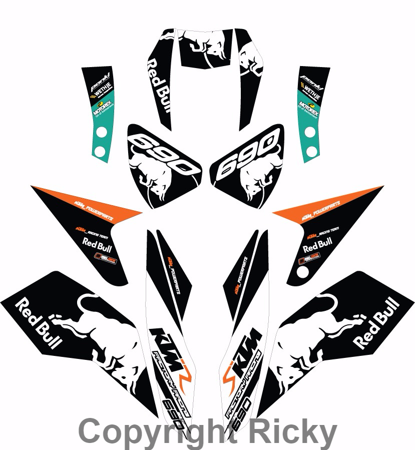 KTM Duke Custom Decals Graphics: New Custom Design Graphics KTM Duke ...