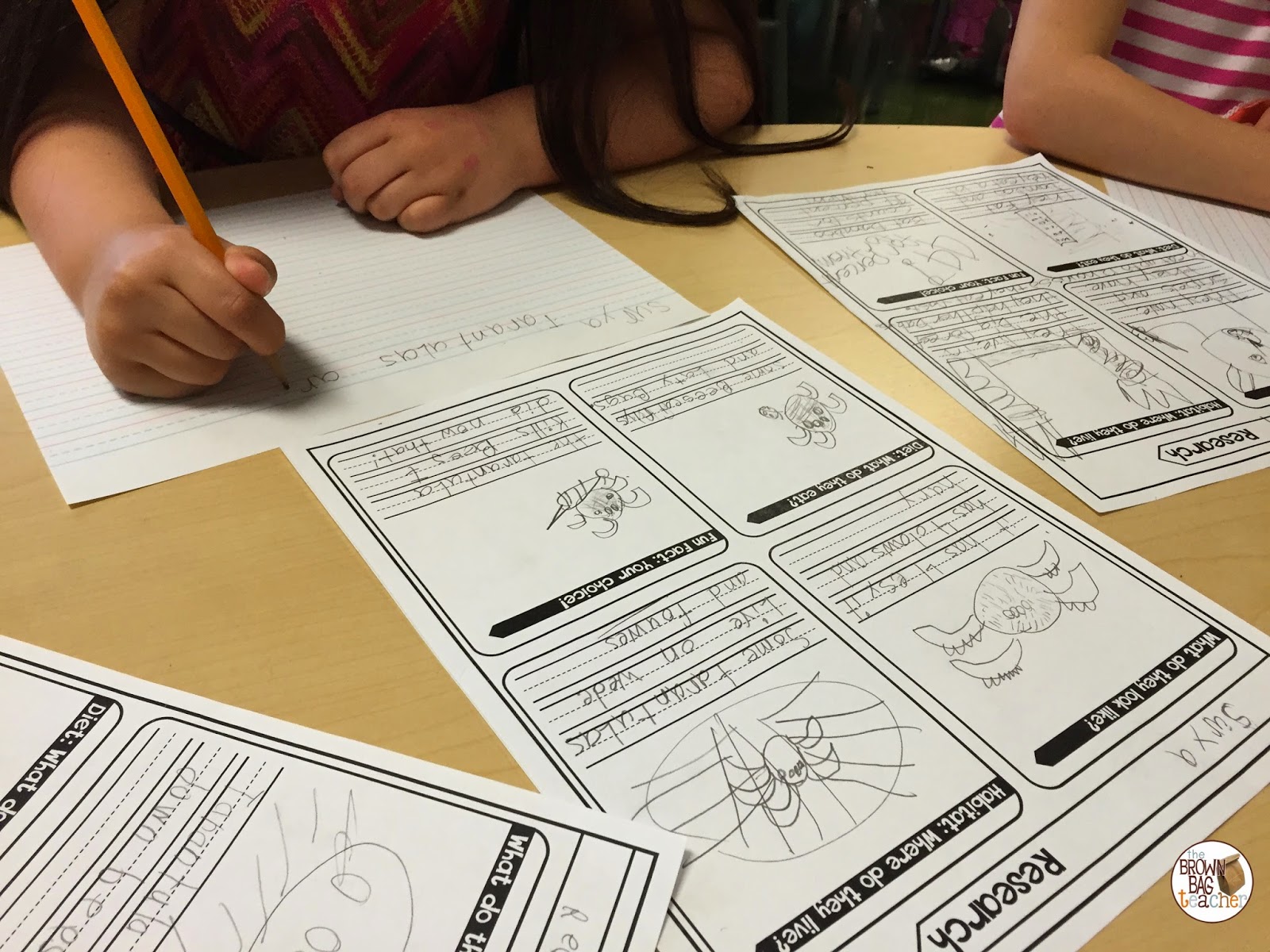 1st Grade Writing: Integrating Writing and Reading | The Brown-Bag ...