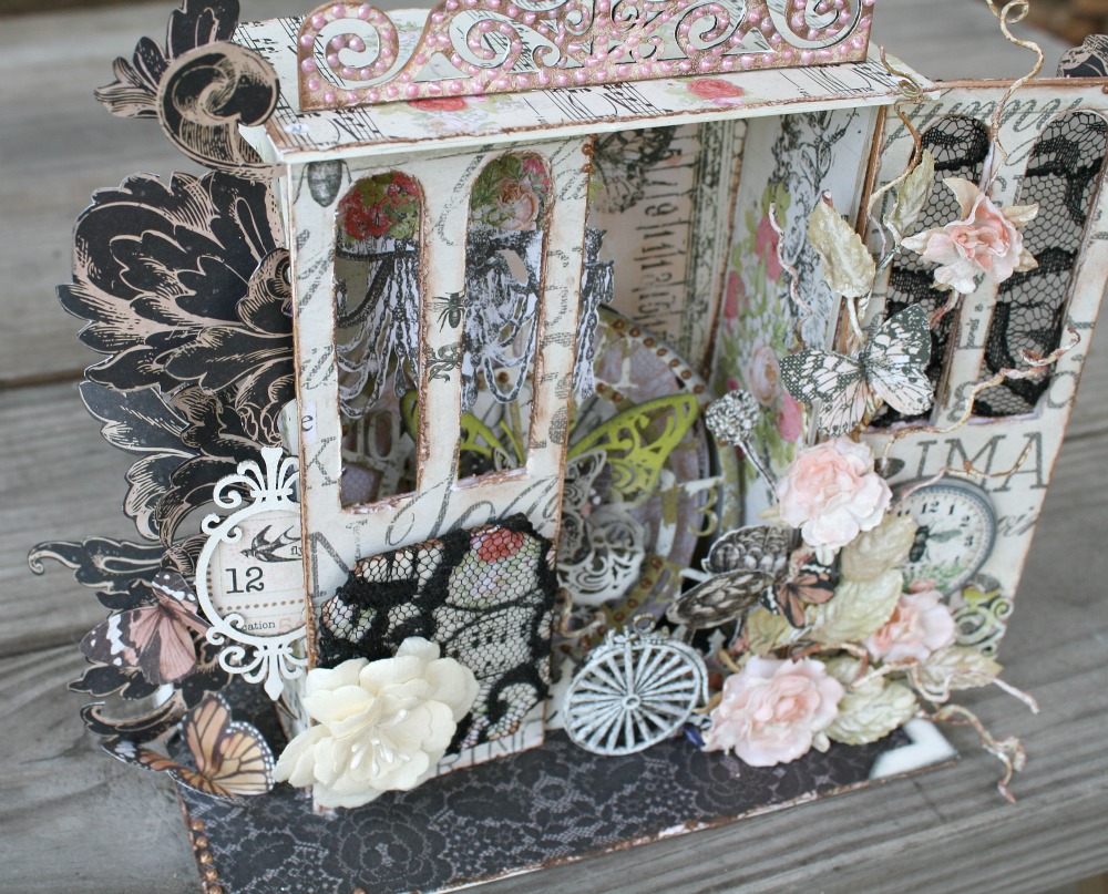 Imaginarium Designs: Shadow Box and Shabby Layout