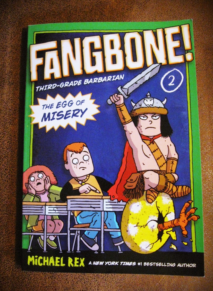 Lair of the Dork Horde: Book Look: Fangbone! The Egg of Misery!